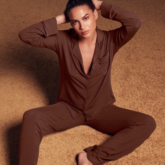 SKIMS | Intimates & Sleepwear | Skims Sleep Set Long Sleeve Pajama Top ...
